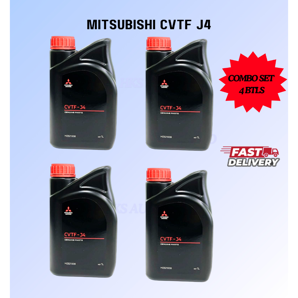 MITSUBISHI CVTF J4 Continuously Variable Transmission Fluid (1L) PROTON ...