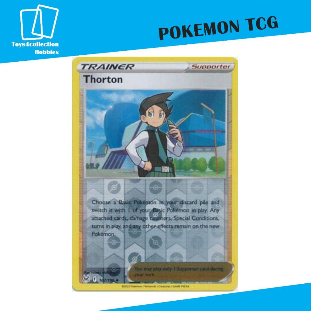 (Pokemon Card) Thorton 167/196 (U) Reverse Holo - Sword and Shield ...