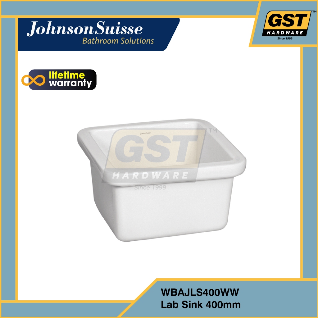 Johnson Suisse Utility Lab Sink 400mm Laundry Washing Sink Laundry Tub ...