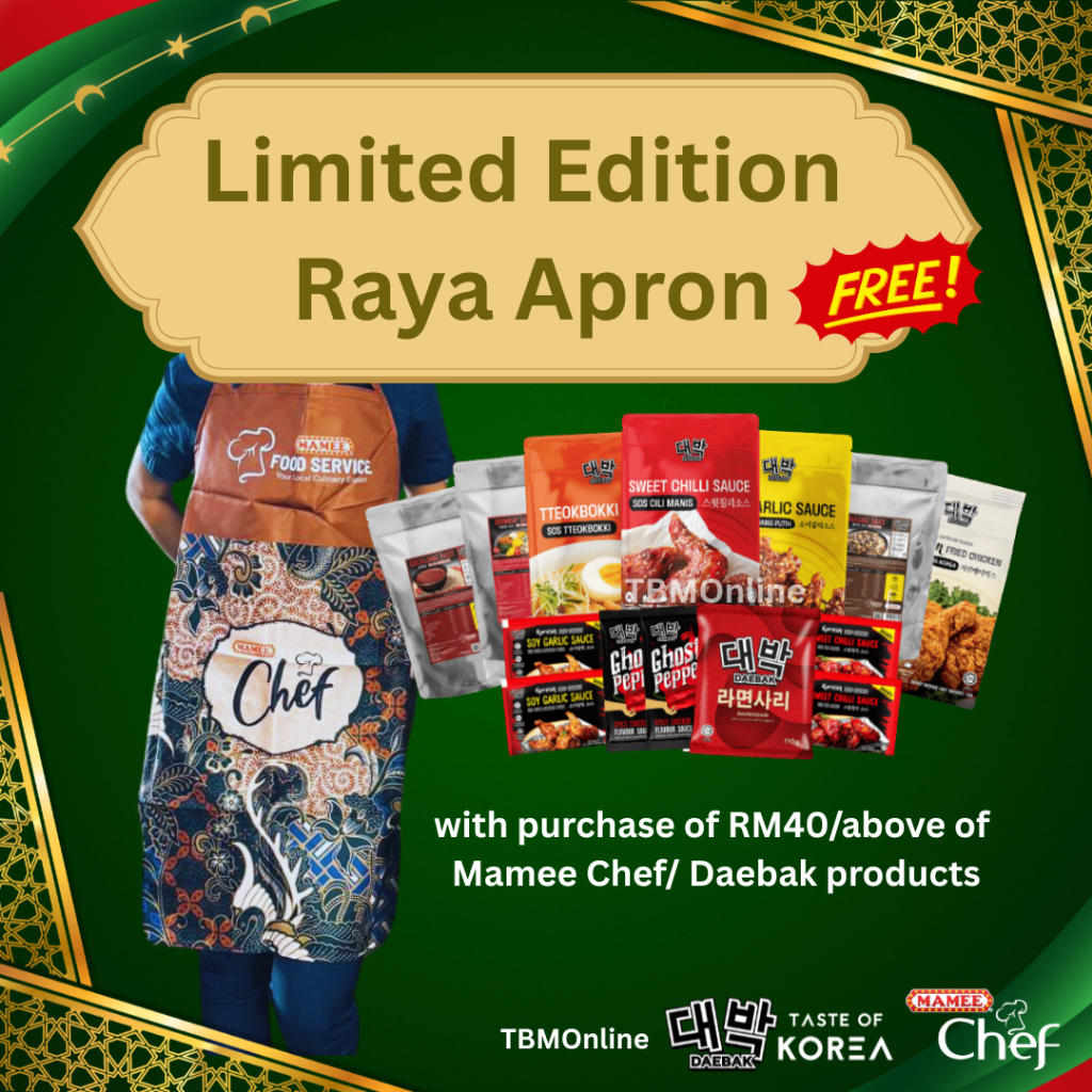 FREE GIFT - Limited Edition Mamee Chef / Daebak Raya Ramadan Exclusive ...