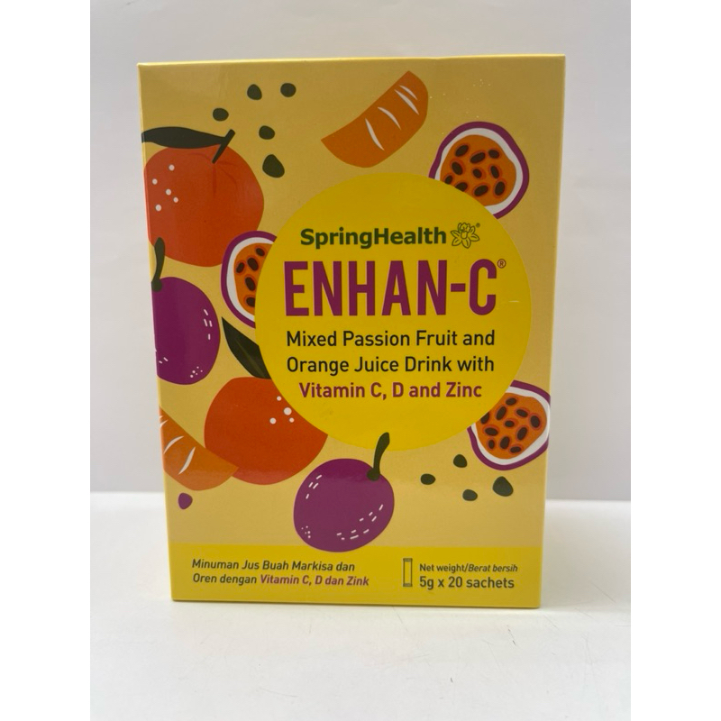 SpringHealth Enhan-C (5g x 20 sachet) | Shopee Malaysia