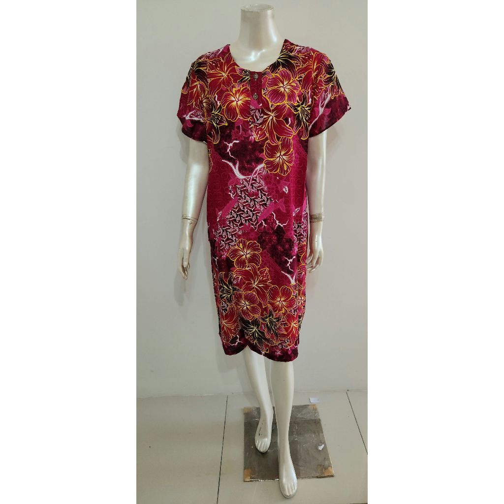 (Ready Stock) SW0092AA Baju Tidur Wanita Batik Women Nightwear Batik ...