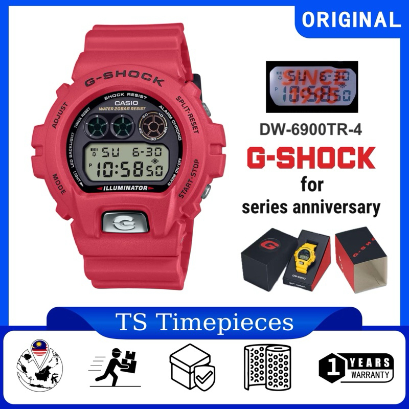 🇯🇵 JAPAN Version G SHOCK 6900 LINE 30TH ANNIVERSARY Watch MODEL DW-6900TR-4D DW-6900TR-4 DW ...