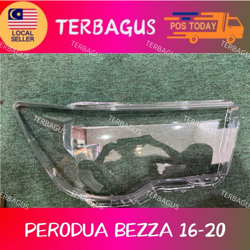 PERODUA BEZZA 16 17 18 19 20 HEADLIGHT COVER/HEADLAMP COVER/HEADLIGHT ...