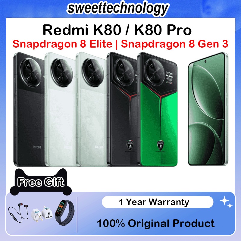 Xiaomi Redmi K80 Ultra Dimensity 9400+ Redmi K80 Pro Snapdragon 8 Elite ...
