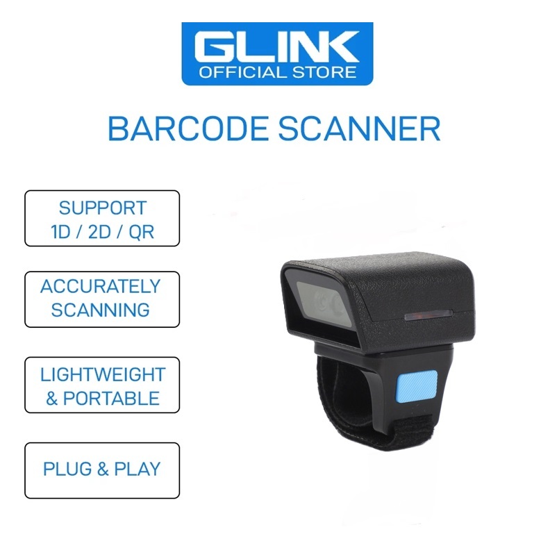Barcode Scanner Ling Portable 1D 2D QR QRPAY Touch N Go duitnow ...