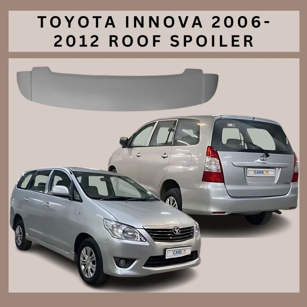 TOYOTA INNOVA 2006-2012 ROOF SPOILER, CAR FRAME | Shopee Malaysia