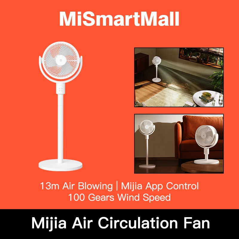 【New】Xiaomi Mijia Air Circulation Fan Circulating DC Table Fan Standing ...