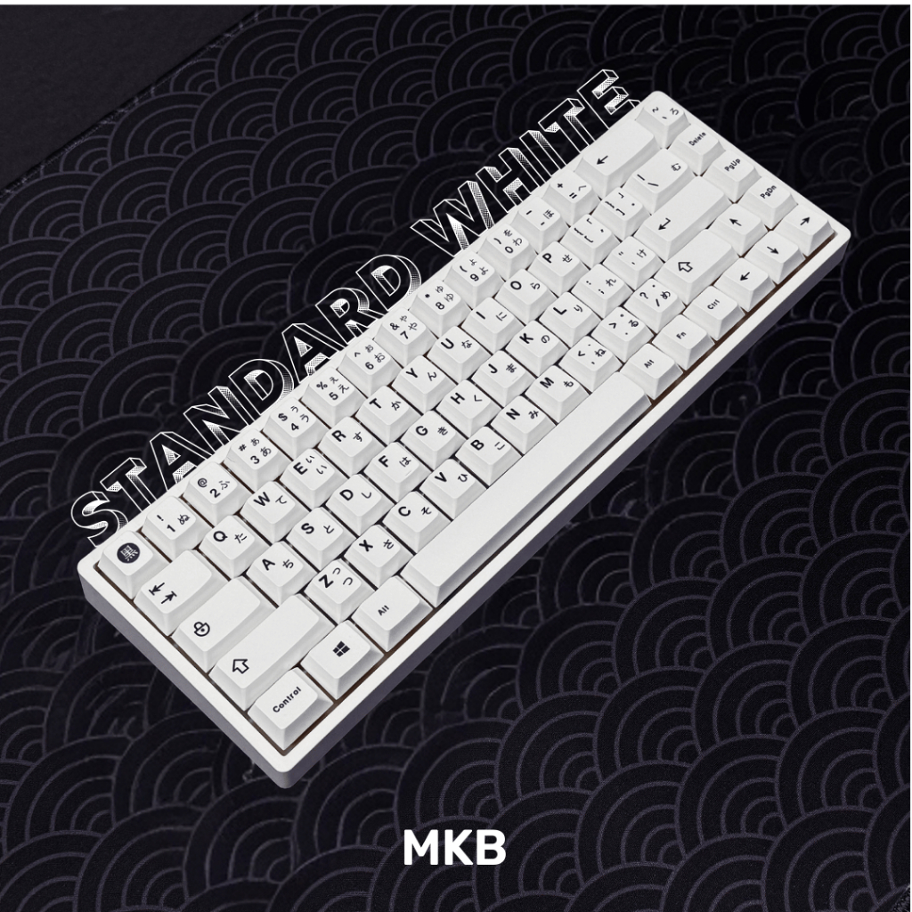 OEM Tri-Mode RGB Custom Mechanical Keyboard Build - White/Grenin/Polar ...