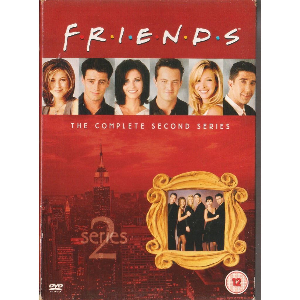 DVD FRIENDS : COMPLETE SECOND SEASON ( REGION 2 DVD ) | Shopee Malaysia