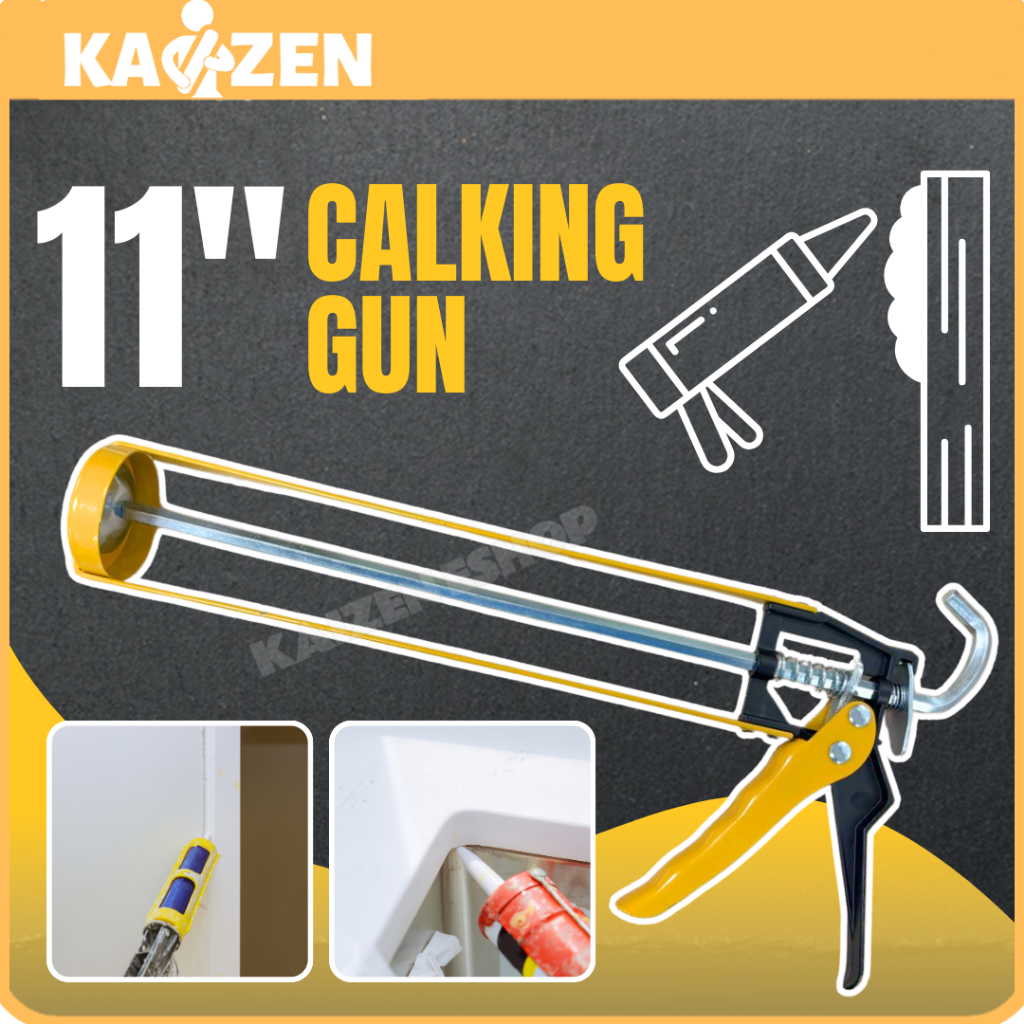 NIKO Medium Duty Caulking Gun Silicone Gun 11" | Shopee Malaysia
