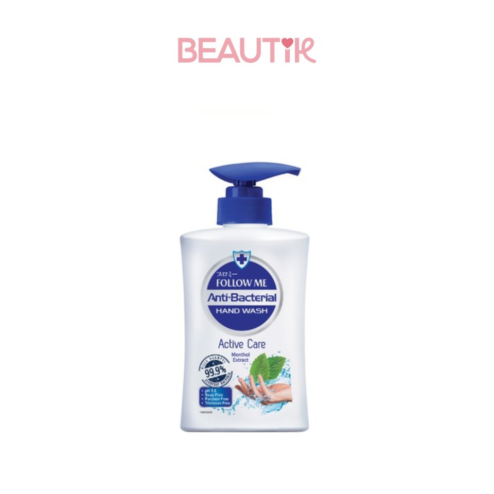 Follow Me Anti Bacterial Hand Wash 450ml (Active Care) | Shopee Malaysia