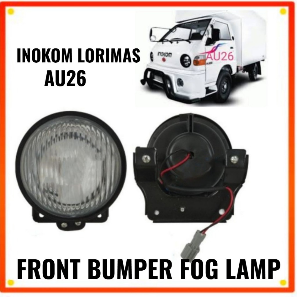 INOKOM LORIMAS AU26 FRONT BUMPER FOG LIGHT LAMP LAMPU DEPAN SPOTLIGHT ...