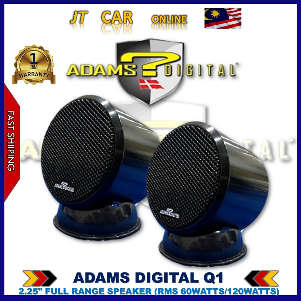 Adams Digital Q1 2.25" Full Range Speaker (RMS 60watts/120watts ...