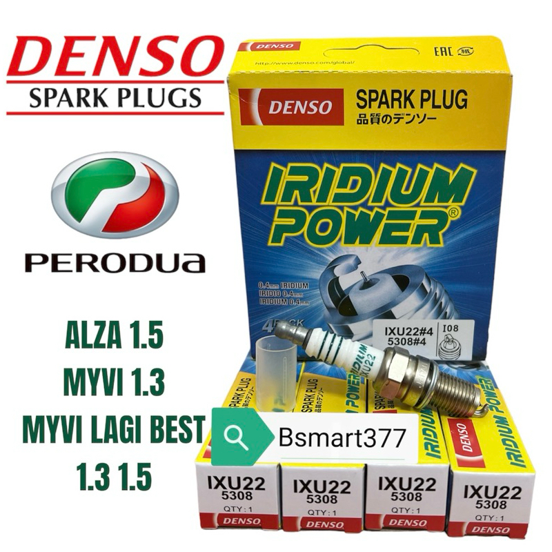 Perodua iridium spark plug ixu22/zxu22pr11 myvi 1.3L/myvi lagi best 1 ...