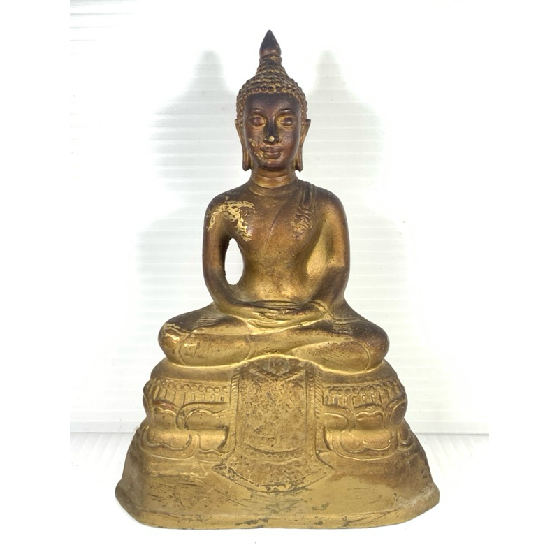 老佛祖铜像 供奉型 Phra Buddha Old Bucha 9寸高 | Shopee Malaysia