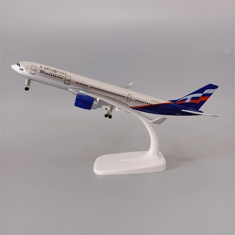 20cm Russia Air Aeroflot Russian Airlines A330 Airbus Airways Metal ...