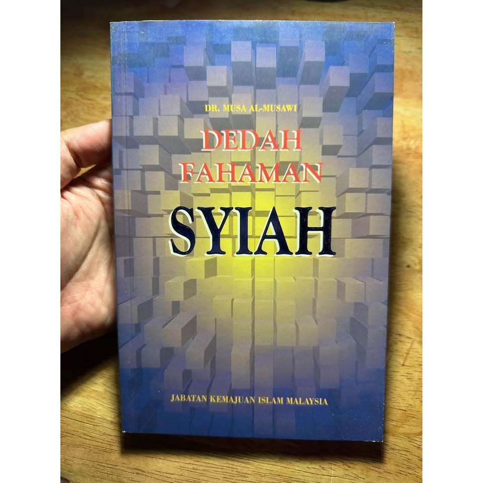 1998 Dedah Fahaman Syiah Dr. Musa Al Musawi Islam Mazhab | Shopee Malaysia