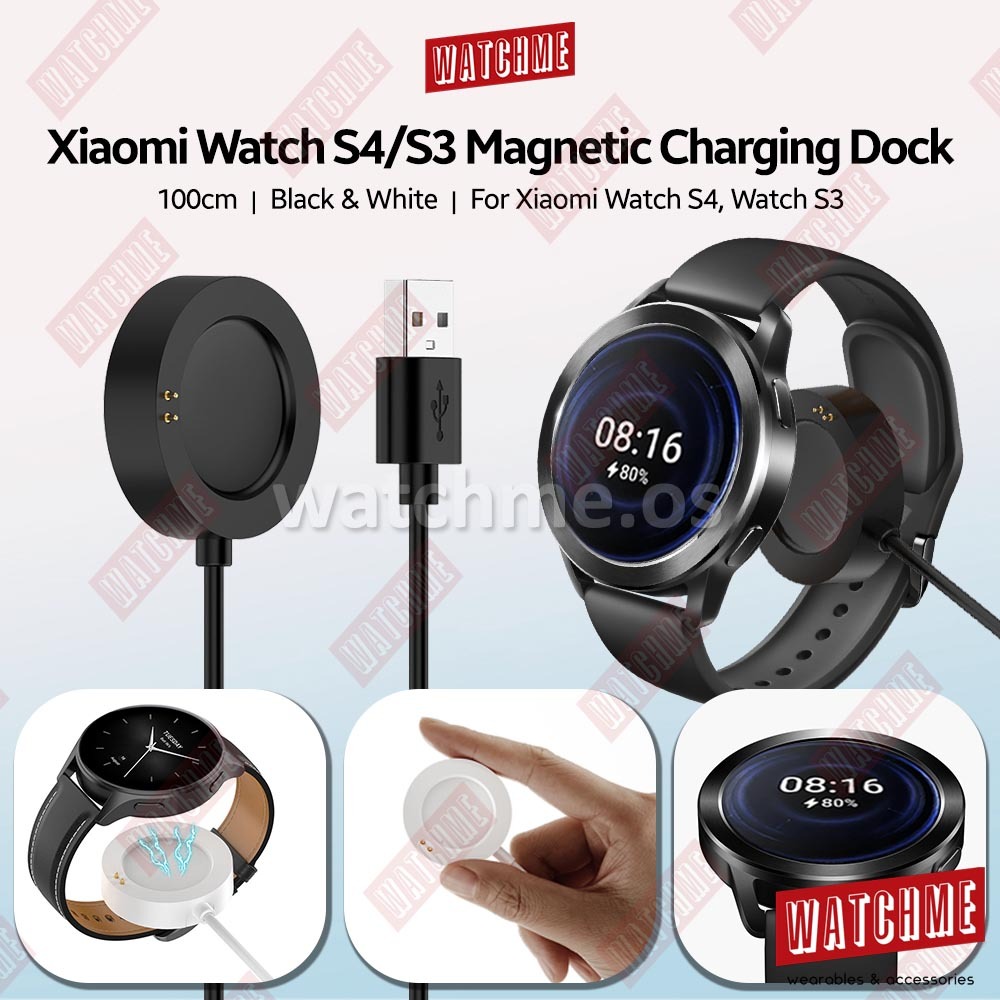 Xiaomi Watch S4 / S3 Magnetic Charging Dock, Charging USB Cable 100cm ...