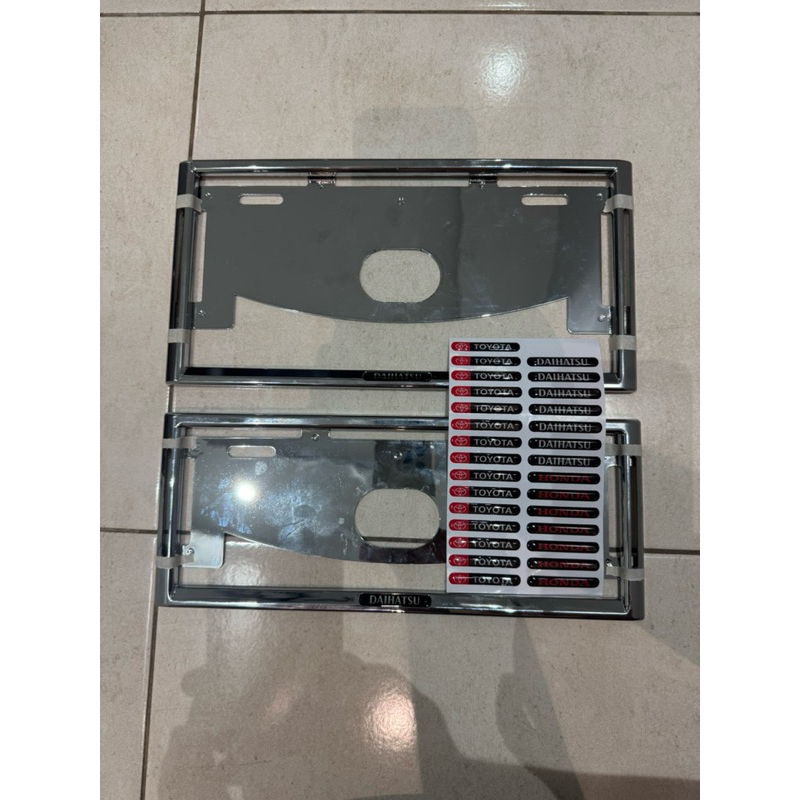 Emblem/Tag/Sticker epoxy custom untuk frame plate Daihatsu copy ...