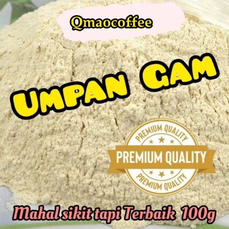 Umpan Gam Terbaik Grade AAA Premium Quality Boleh Campur dengan Dedak ...