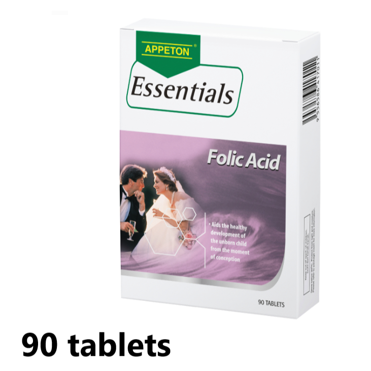 APPETON ESSENTIALS FOLIC ACID 90 tablets | Shopee Malaysia