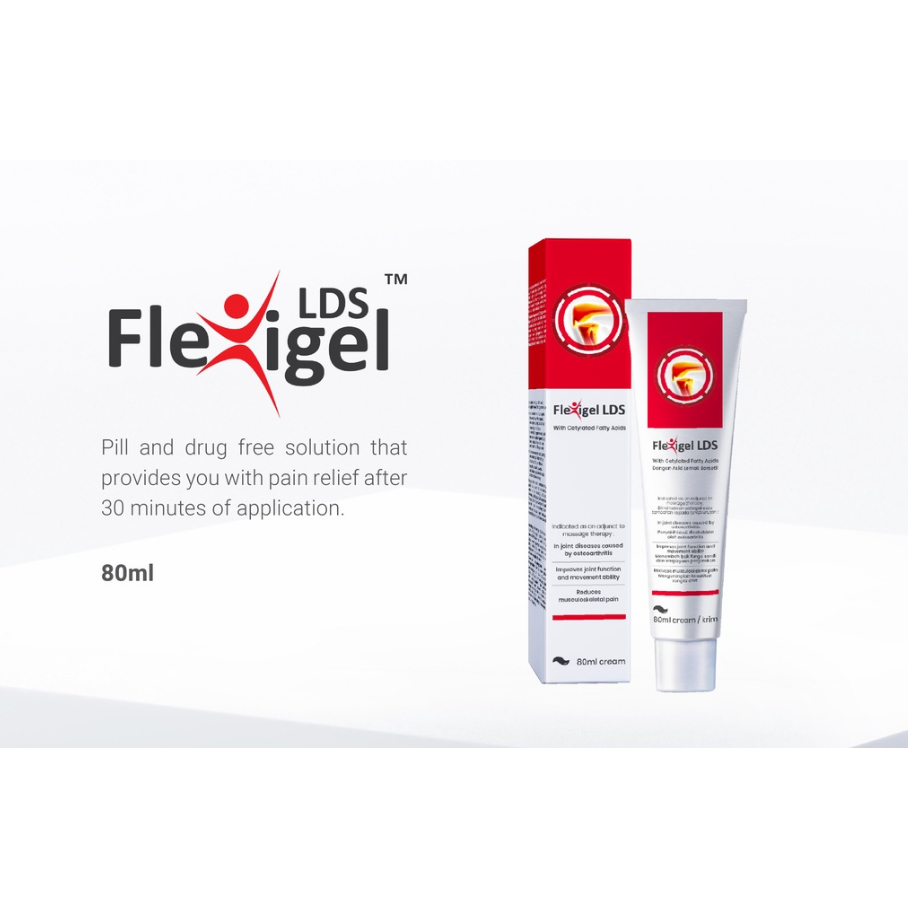 [SAKIT LUTUT] [JOINT PAIN] LEXIGEL LDS For Joint (80ML- 1 TUBE ...