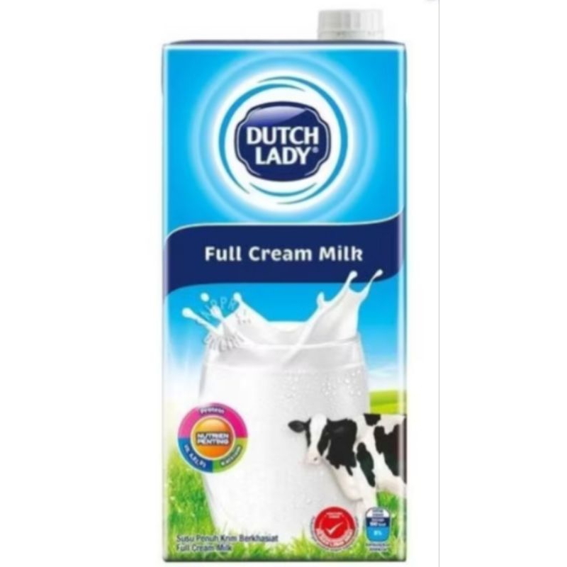 Dutch Lady full cream milk (1L) | Shopee Malaysia