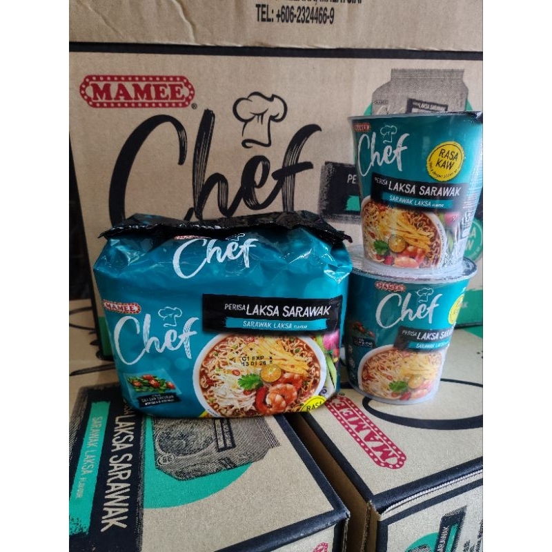 🐮Mamee Chef WAGYU /BOAT NOODLE/Laksa Sarawak /Mi Goreng Perisa Rendang ...