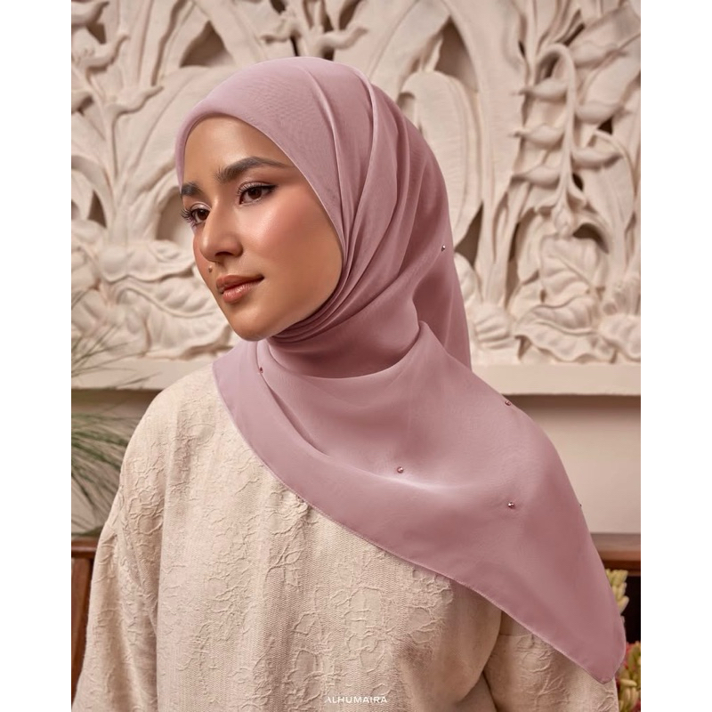 ALHUMAIRA WHIMSY SQUARE WITH SWAROVSKI | Shopee Malaysia