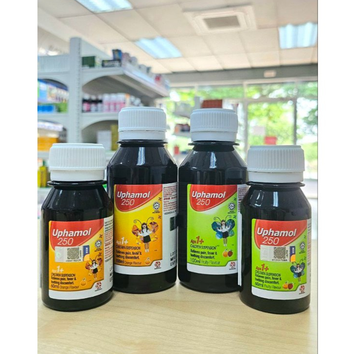 [HALAL & KKM APPROVED] Uphamol Paracetamol Syrup 250mg/5mL (Exp 2026 ...