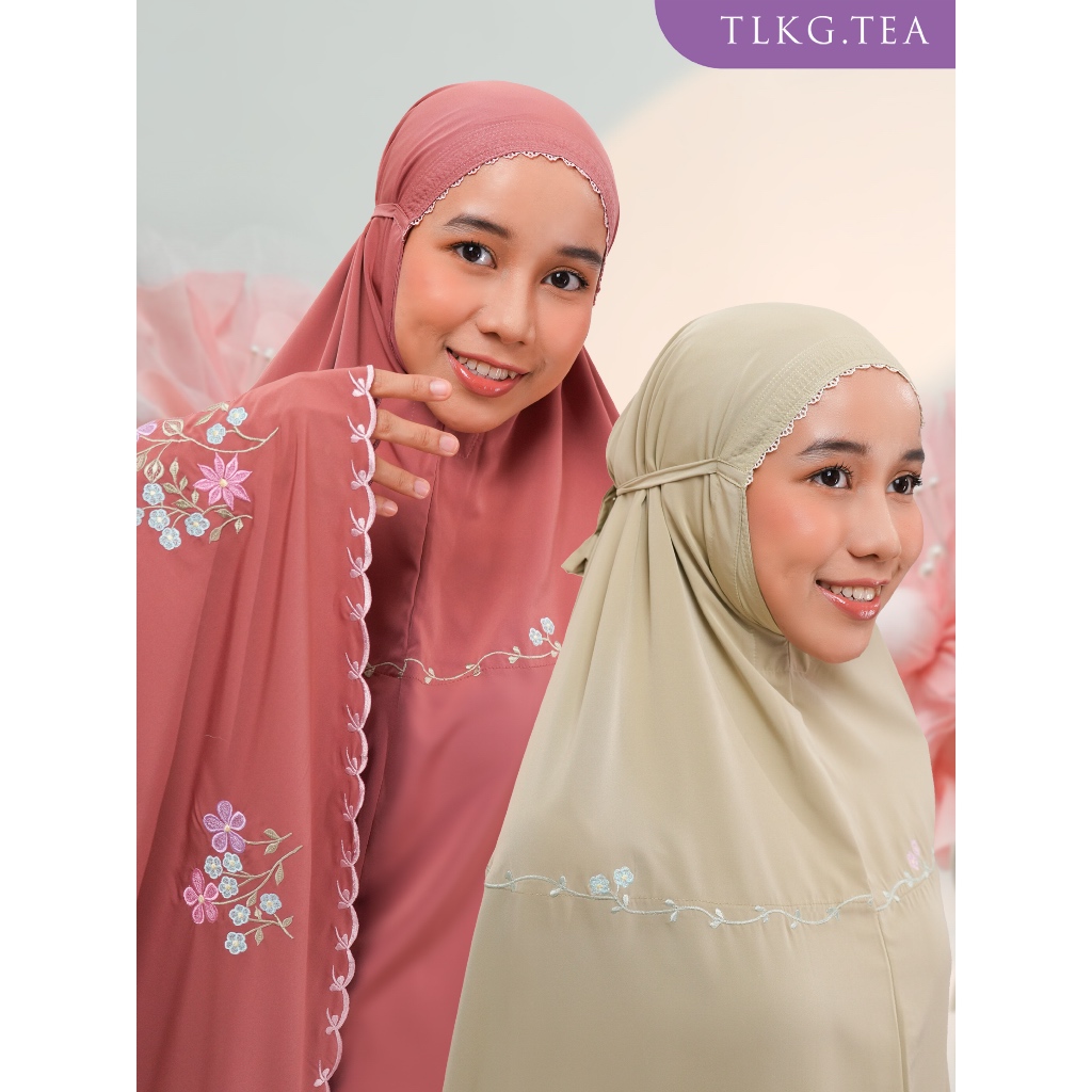 LUNARA by Telekungtea | Premium Embroidered Telekung 2025 Raya ...