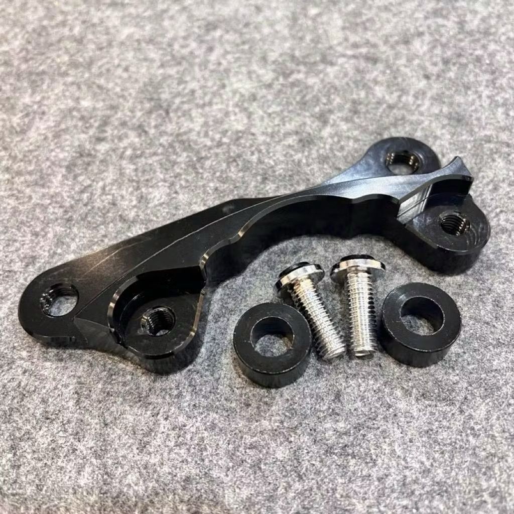 NMAX P34 Rear Brake 2Pot Caliper Bracket For Yamaha Nmax N-Max Black ...