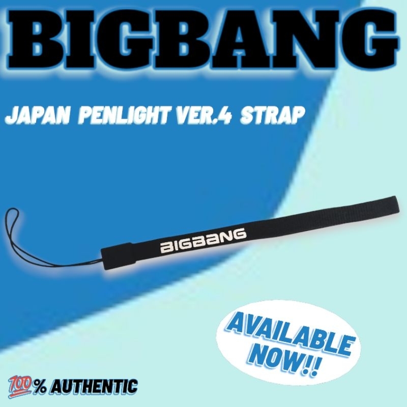🧧MAR25 新品初登场‼️KPOP-BIGBANG : JAPAN PENLIGHT/LIGHTSTICK VER.4 STRAP-( 💯 ...