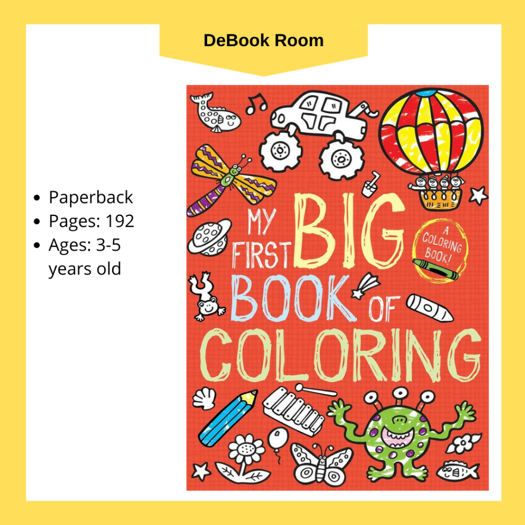 My First Big Book of Coloring | Shopee Malaysia