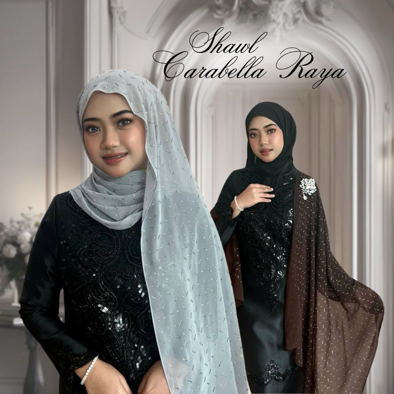 NEW UPDATE ‼️‼️ Carabella Shawl Chiffon 2.0 Carabella DuchessbyCpg ...