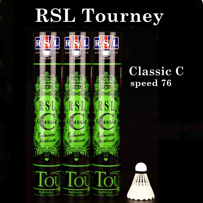 【Spot】 RSL BADMINTON SHUTTLECOCK CLASSIC READY STOCK (Speed 76 ...