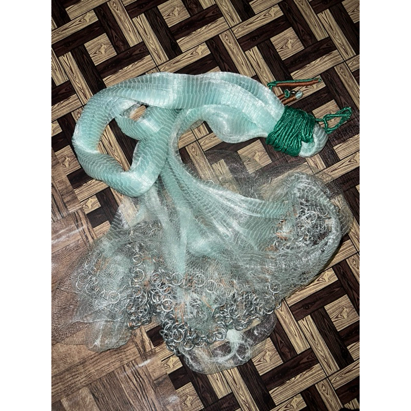 [SALES] fishing net rampat ikan jala ikan udang jala tangsi rantai besi ...