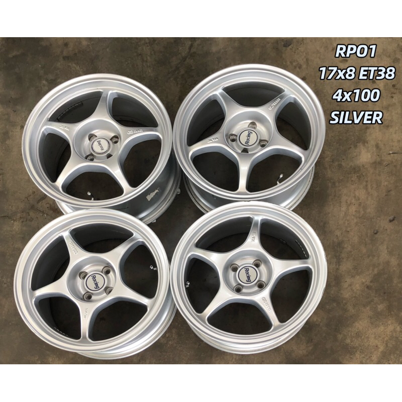 USED RIM RPO1 17 INCH FOR MYVI ALZA WIRA VIOS YARIS JAZZ CITY HONDA ...