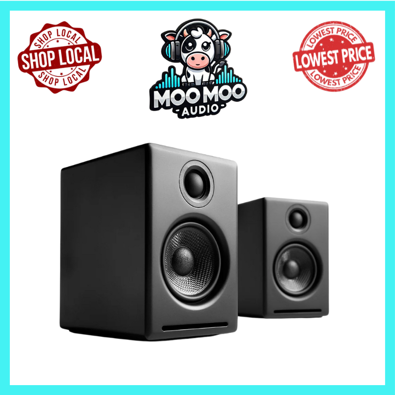 Audioengine A2+ Wireless Bluetooth Desktop Speakers, High-Quality Sound ...
