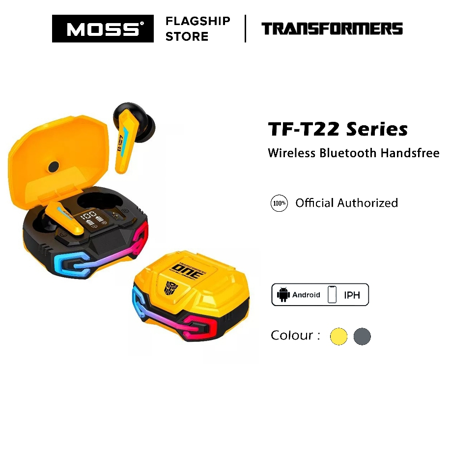Transformers TF-T22 Wireless Bluetooth TWS Earbuds | Shopee Malaysia