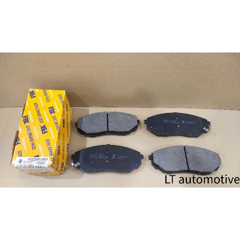 FD22012MS Kia sorento bl 2.4/2.5/3.5 JC81 2003-2009 FRONT brake pad ...