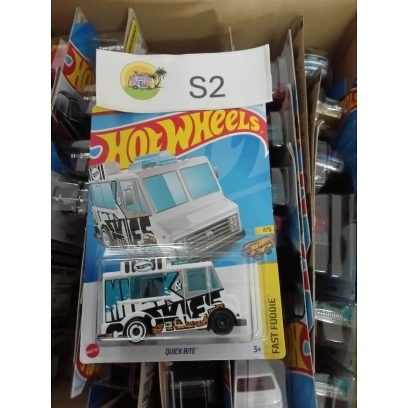 HOT WHEELS QUICK BITE - WHITE | Shopee Malaysia