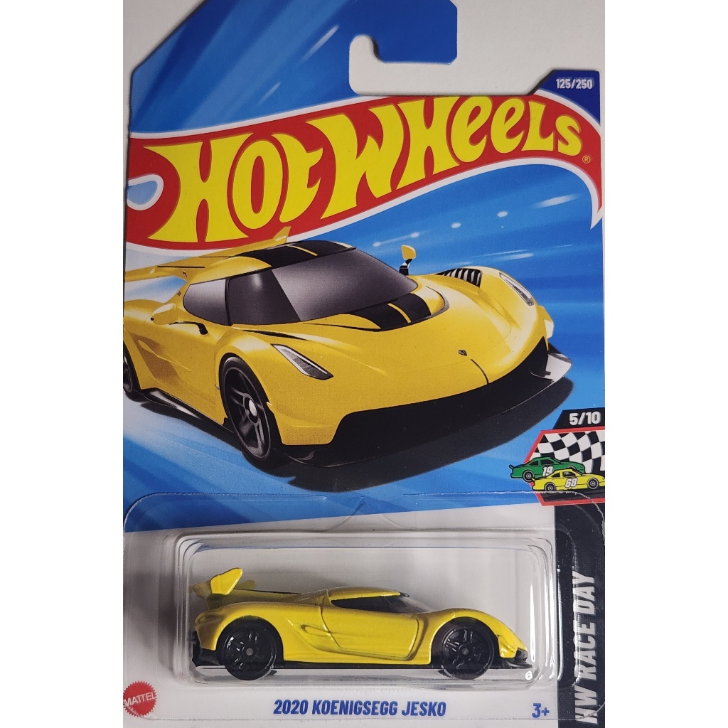 Hot Wheels 2020 Koenigsegg Jesko Yellow Long Card | Shopee Malaysia
