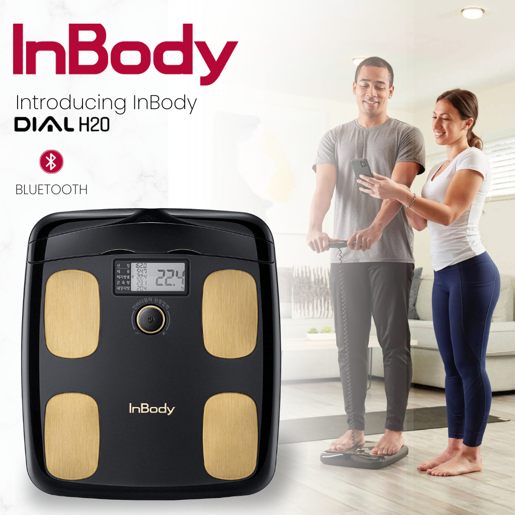 Official Distributor - InBody Dial H20 Smart Body Composition Scale, Body Fat | Midnight Black ...