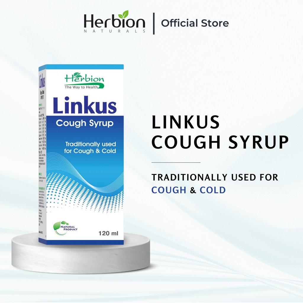 Herbion Linkus Cough Syrup for Cold and Cough Relief (120ml) | Shopee ...