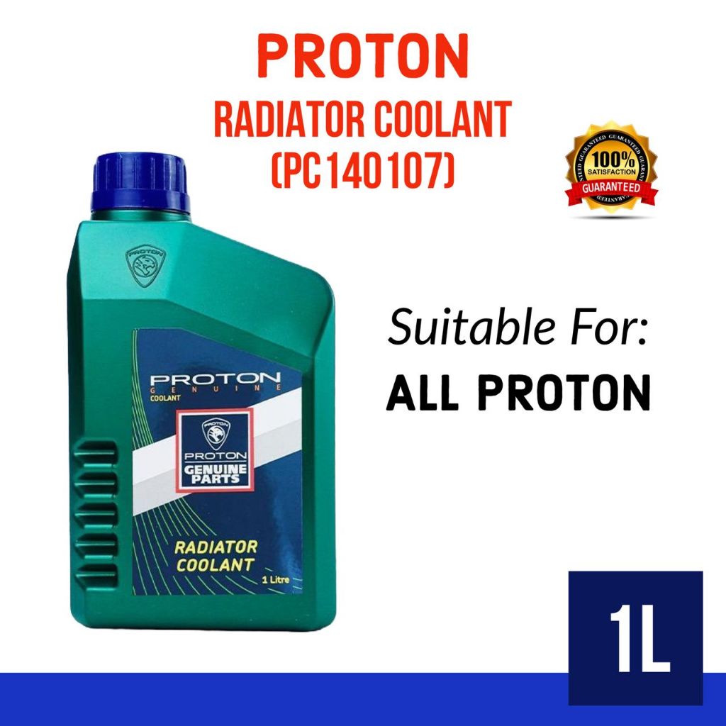【100% ORIGINAL】PROTON RADIATOR COOLANT (1L) (PC140107) - ALL PROTON ...