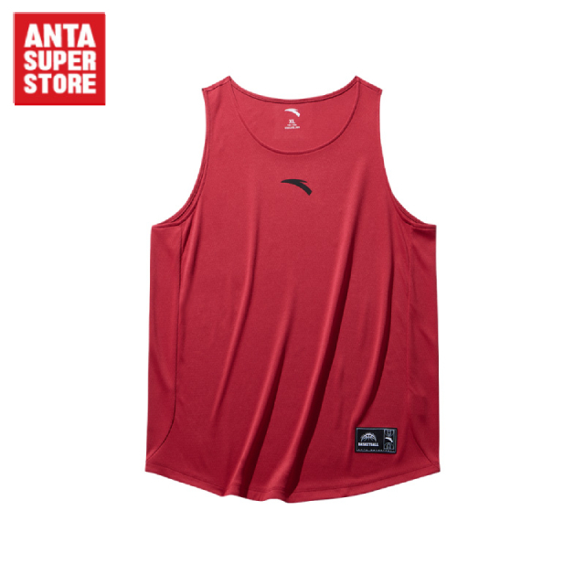 ANTA Men TEAM Vest 152441104U-2 -Chili Pepper Red (Vest Sukan Lelaki ...