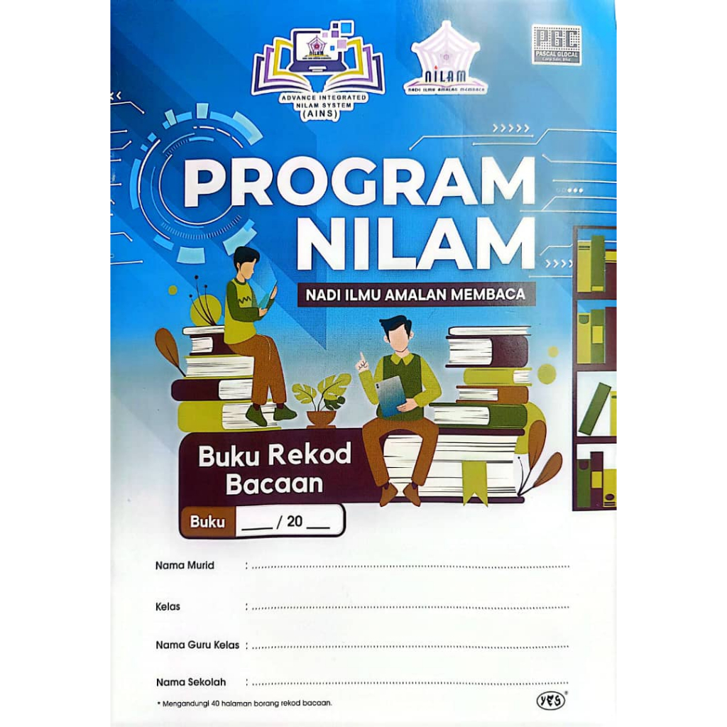 BUKU NILAM AINS - EDISI 2026 (40PAGES)(100BUAH) | Shopee Malaysia