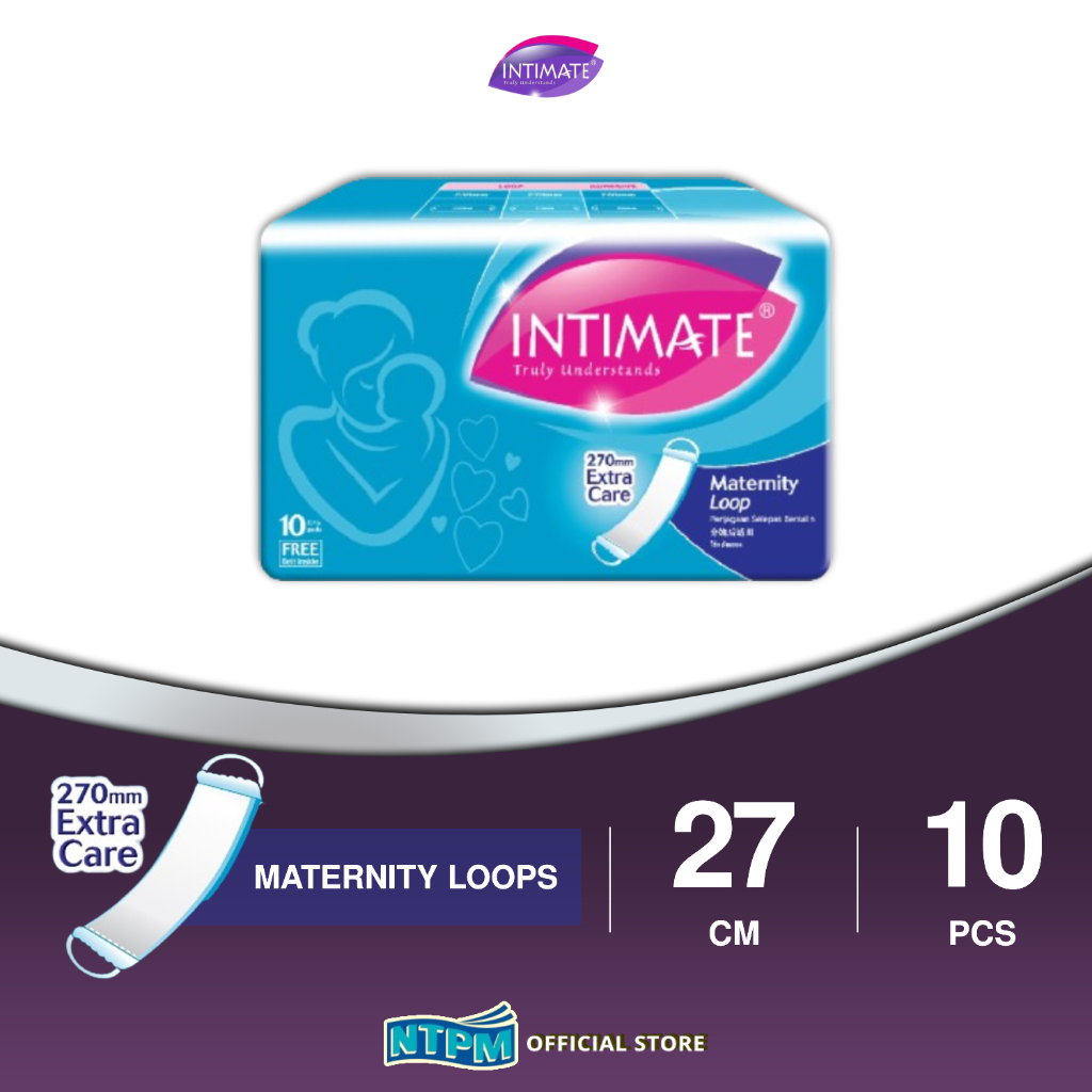 (P44) Intimate Maternity Loop Pads 270mm (10's) | Shopee Malaysia